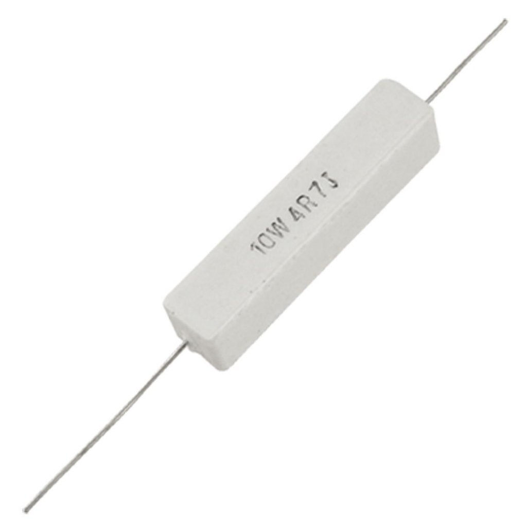 RESISTOR DE POTÊNCIA 4R7 10W KIT COM 1 PEÇA E OUTRAS QUANTIDADES ...
