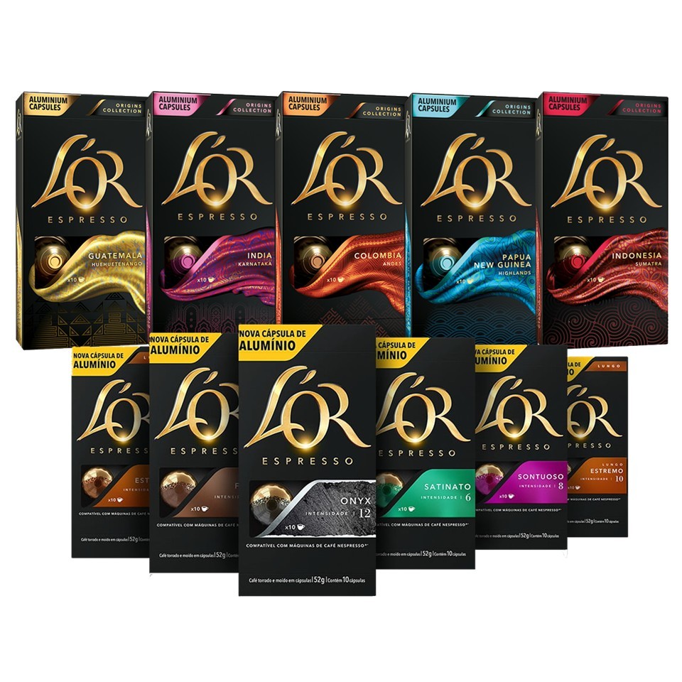 Café Lór Nespresso Cápsulas Alumínio - 10 cápsulas LOR | Shopee Brasil