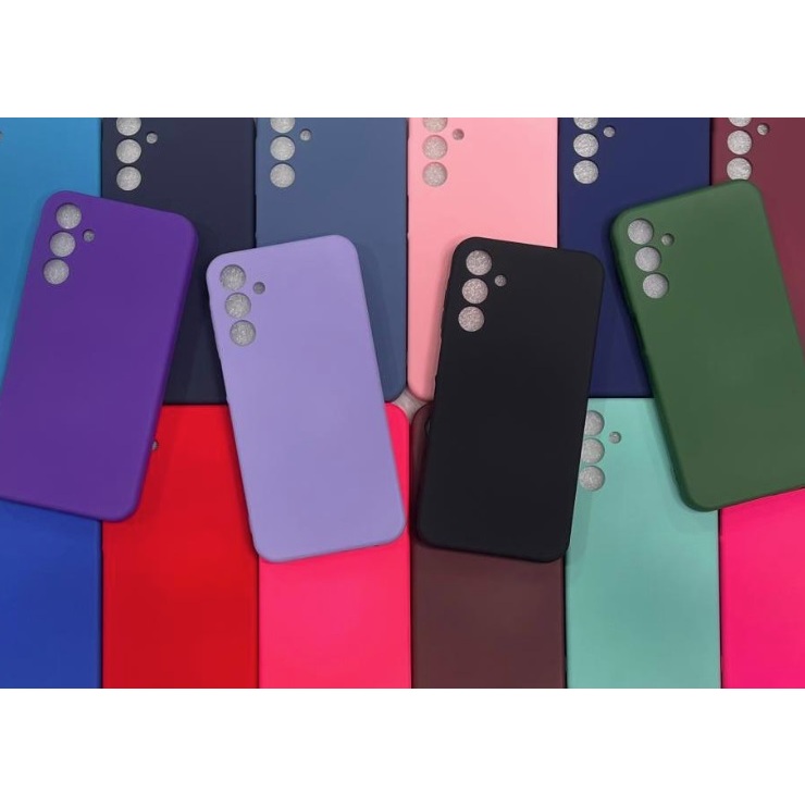 Capa Capinha Case Samsung A05/A15/A25/A35/A55 Silicone Aveludado Protetor Colorido | Shopee Brasil