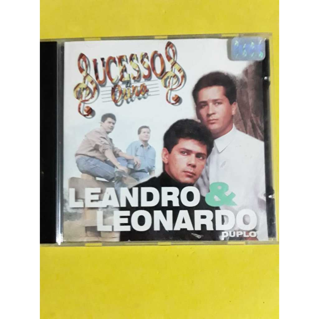CD SUCESSOS DE OURO - LEANDRO E LEONARDO - DUPLO - COLETANEA SERTANEJO ...