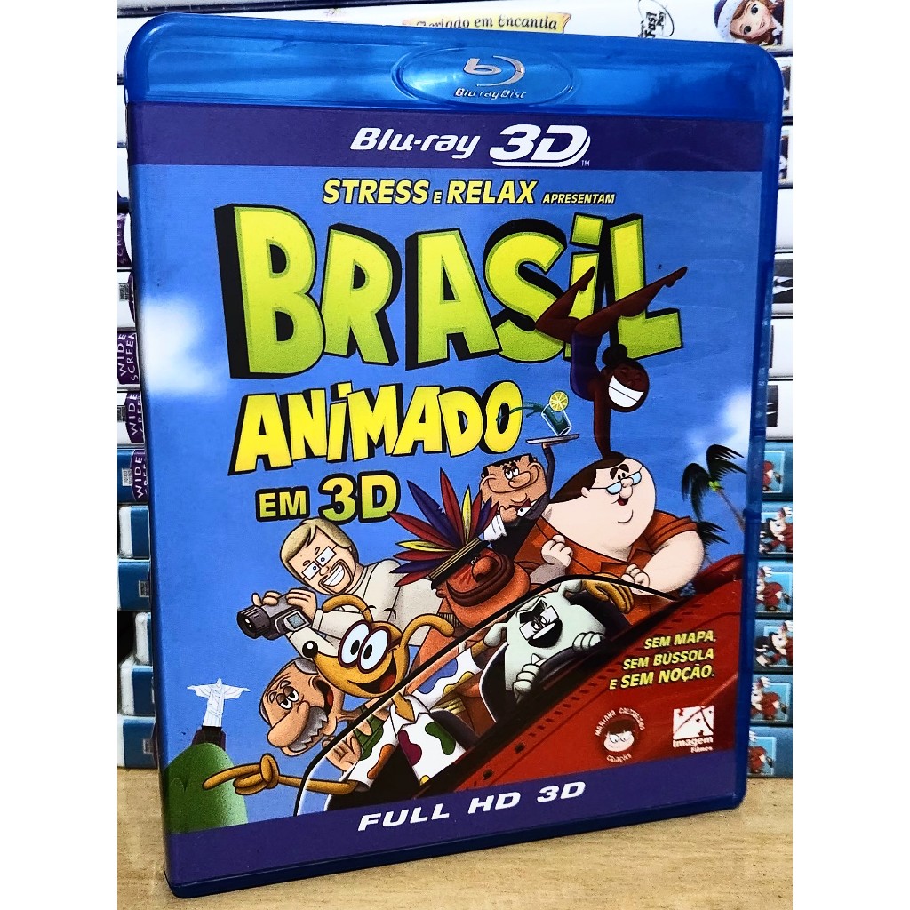 Blu-ray Brasil Animado 3D e 2D (Novo Original) | Shopee Brasil