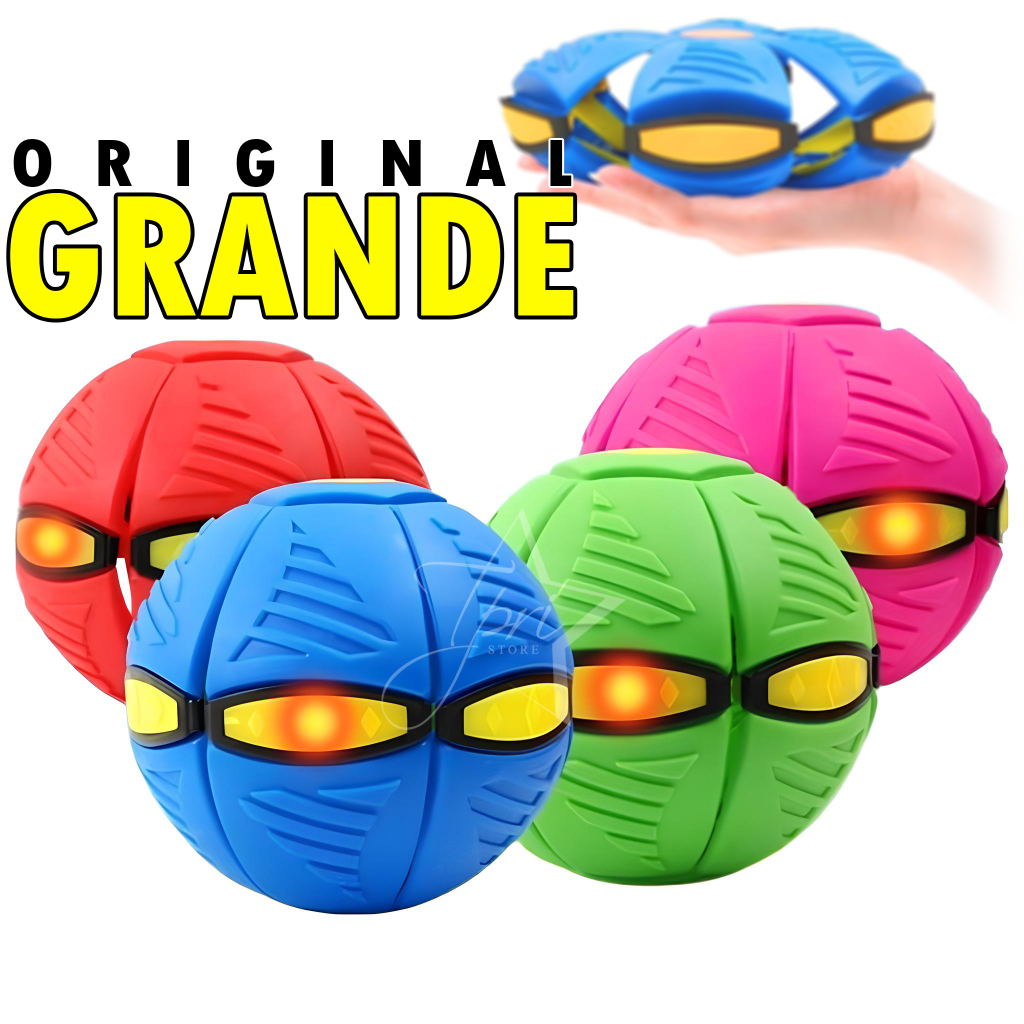 BOLA MALUCA VOADORA MÁGICA ORIGINAL TAMANHO GRANDE COM LED TRANSFORMA ...