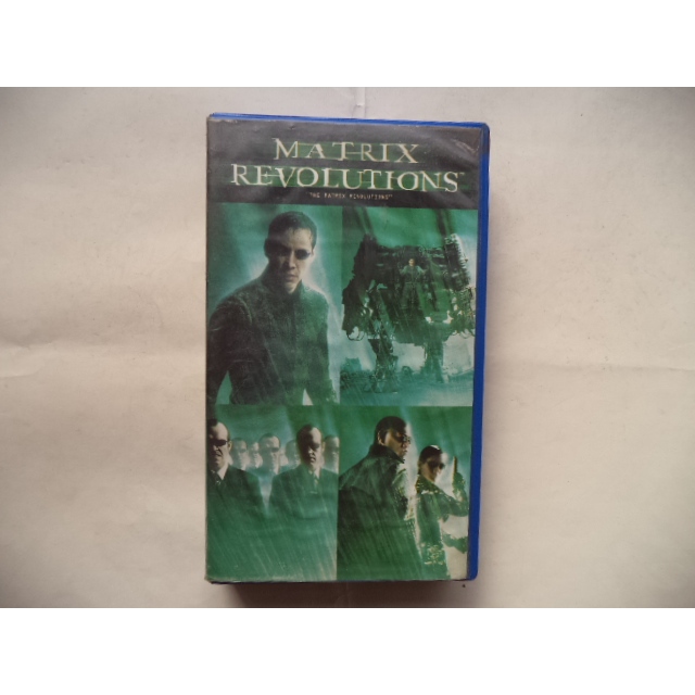 Fita Vhs Matrix Revolutions Original Legendado | Shopee Brasil