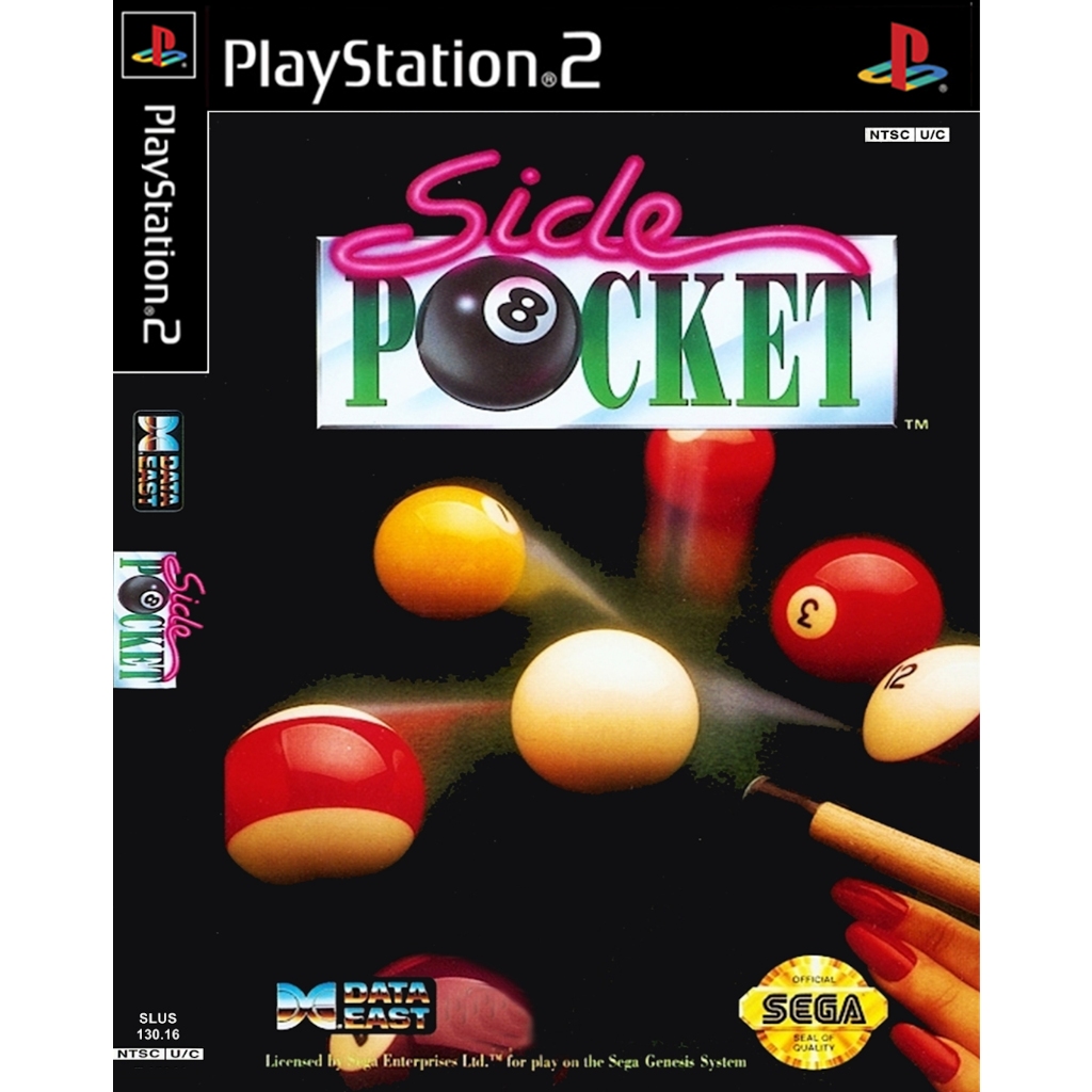 Side Pocket Sinuca Biliard Pool Playstation 1 / PS1 | Shopee Brasil