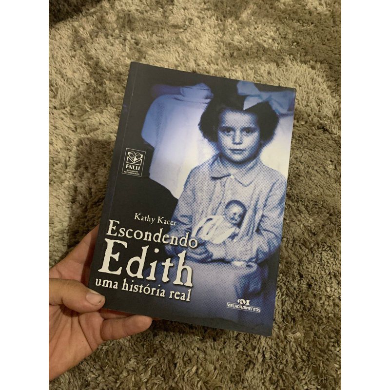 Livro Escondendo Edith: Uma História Real | Shopee Brasil