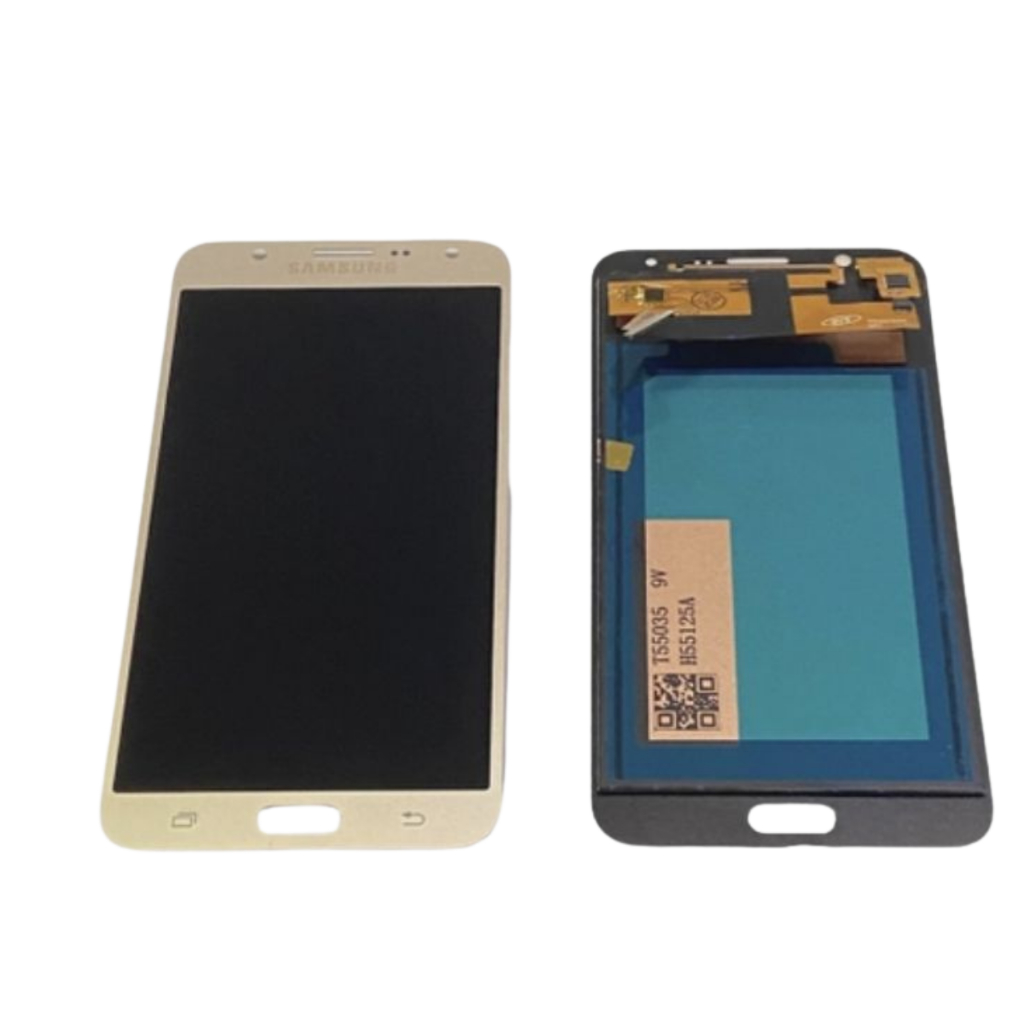 Tela Display Frontal Lcd Samsung Dourado J701 J700 J7 | Shopee Brasil