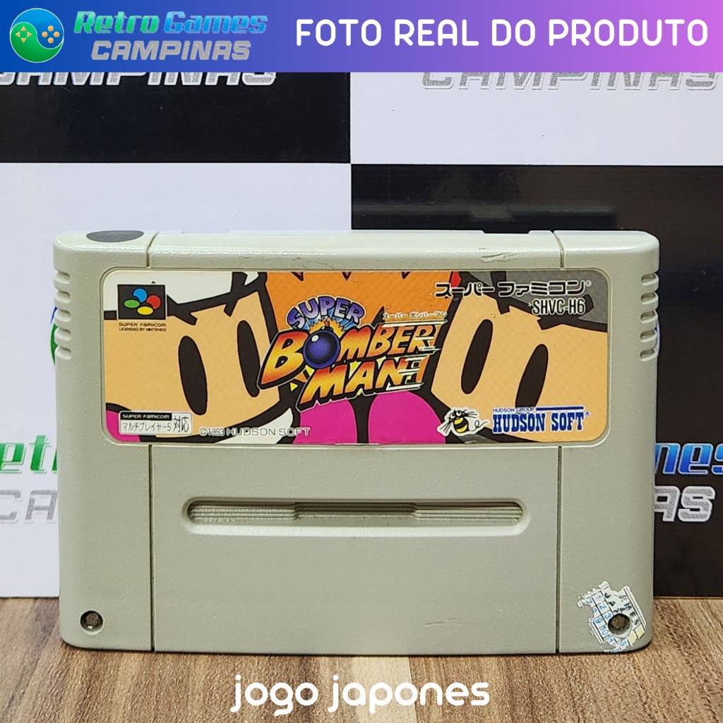 SUPER BOMBERMAN - SNES | Shopee Brasil