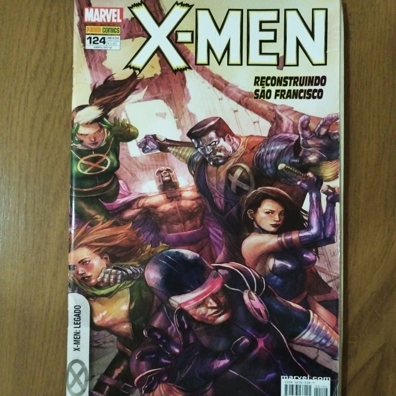 X-Men - 1° Série - n° 124 ( Panini ) | Shopee Brasil