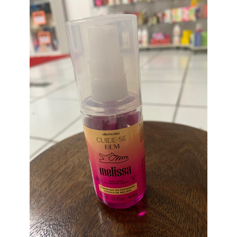 Body Splash Melissa Cuide-se Bem 60ml - Boticario | Shopee Brasil