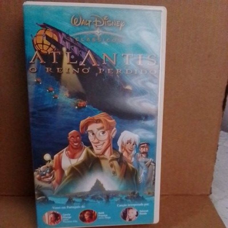 VHS Atlantis e o reino perdido (dublado) | Shopee Brasil