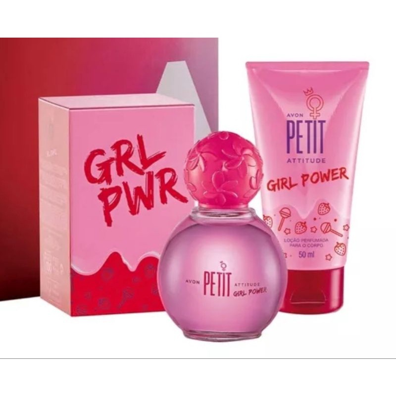 Presente Perfume Petit Girl Power com Loção Hidratante 50ml Dia dos ...