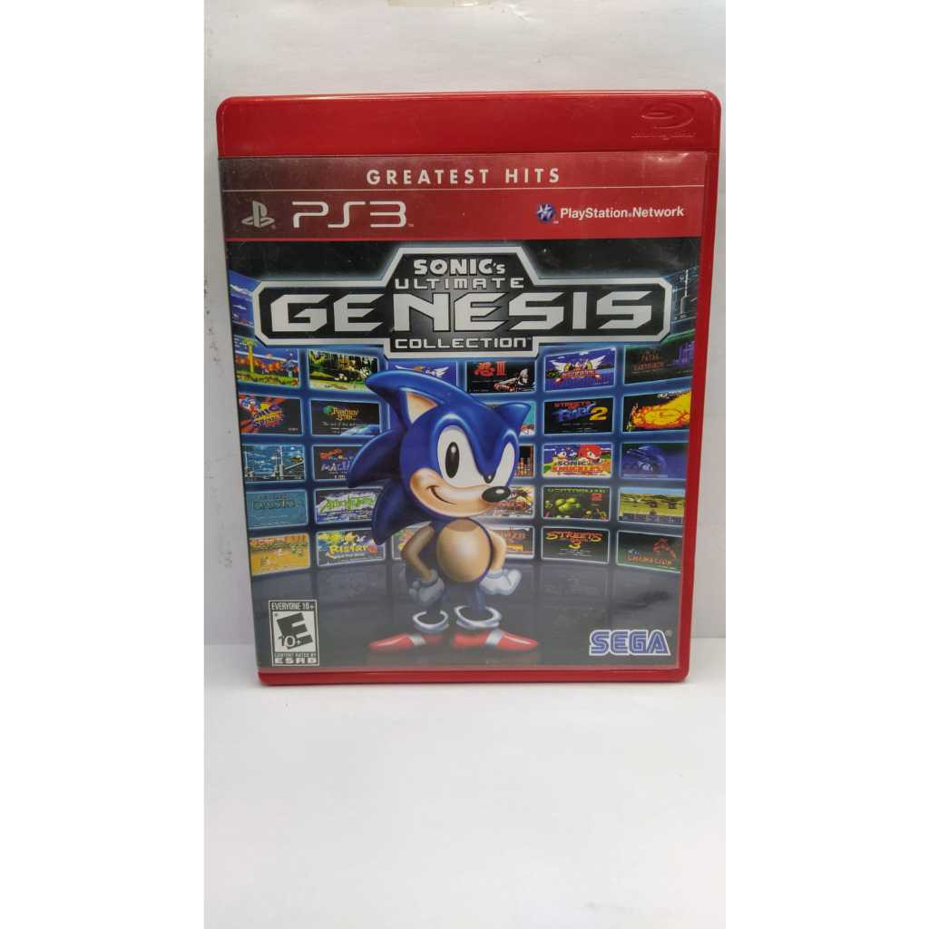 Sonic´s Ultimate Genesis Collection PS3 Mídia Física - Escorrega o Preço
