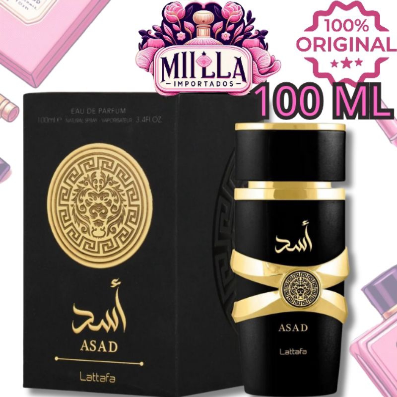 Lattafa Asad EDP - PERFUME ARABE - 100 ML ORIGINAL - Faz a Boa!