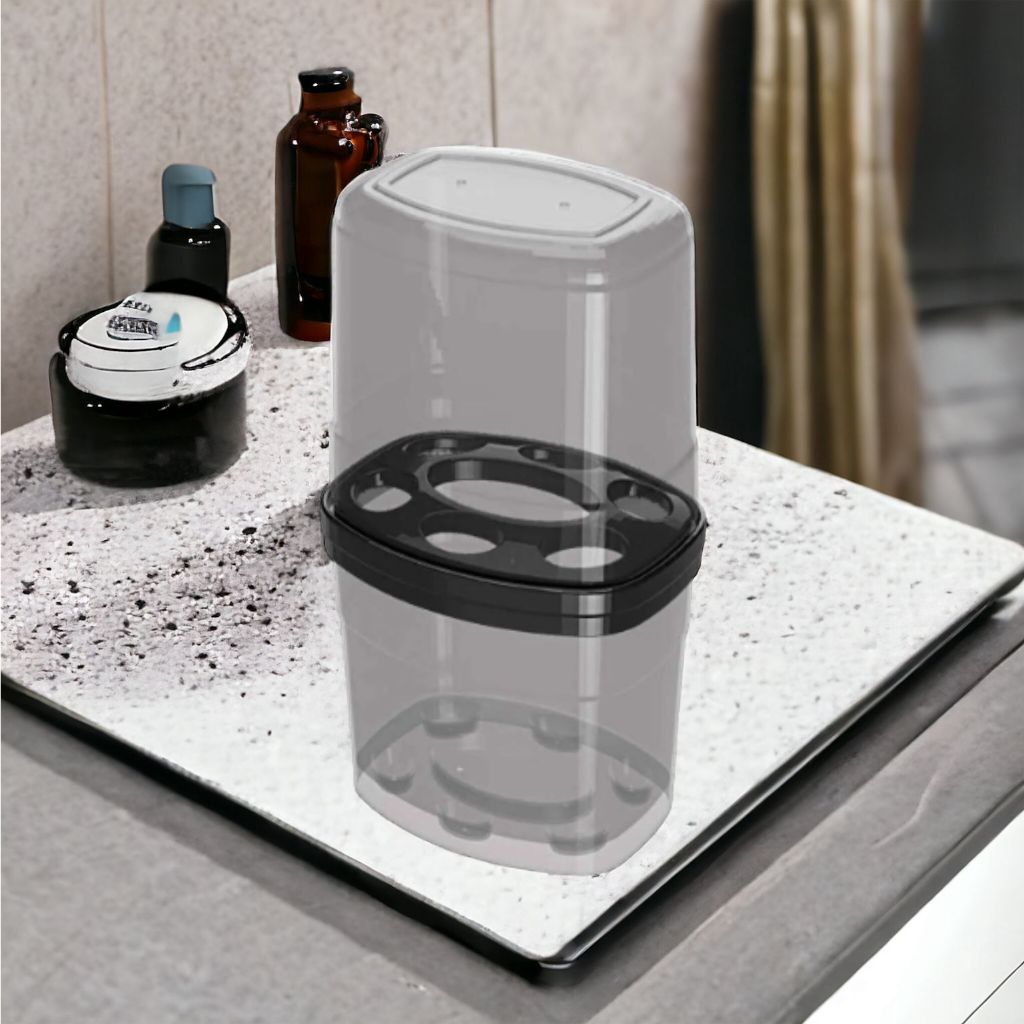 PORTA SEIS ESCOVAS E CREME DENTAL | Shopee Brasil