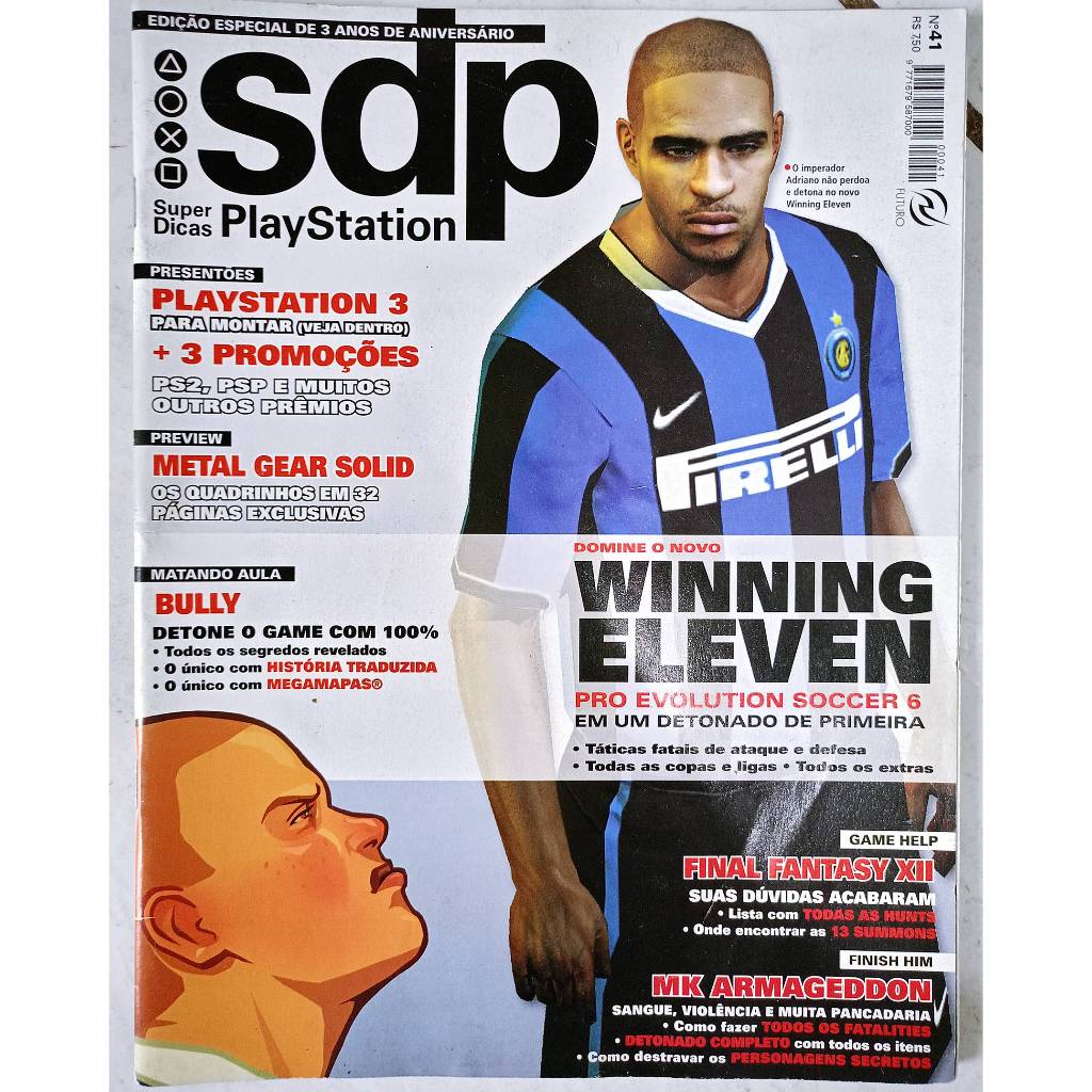 Revista sdp Super Dicas de Playstation Nº 41 - Bully, Mortal Kombat ...