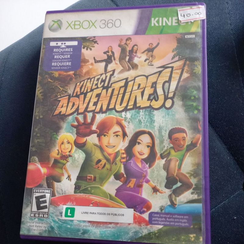 jogo Xbox 360 Kinect adventures | Shopee Brasil