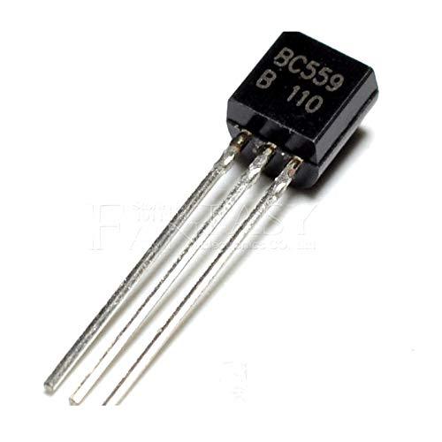 TRANSISTOR BIPOLAR BC559 BC559B BC559C NPN TO92 KIT COM 5 PEÇAS E ...