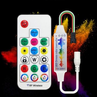 Controle Fita Led Rgb Digital Ws2811 2812b ronta Entrega | Shopee Brasil