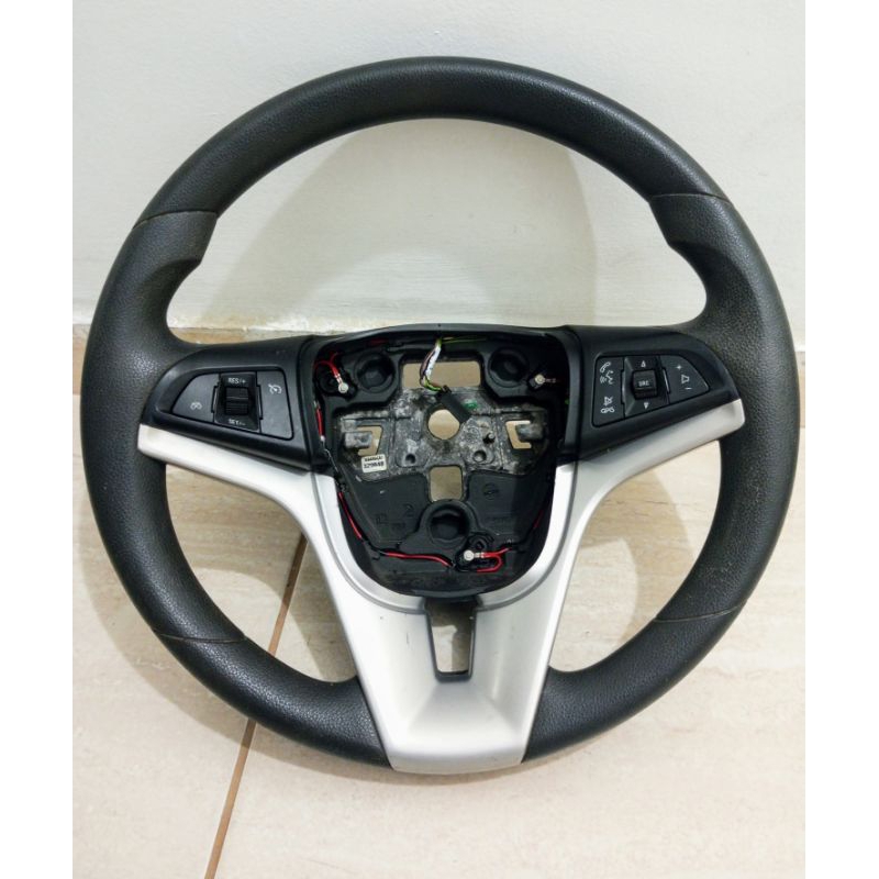 Volante Onix Prisma Original Prata com Comandos Original. | Shopee Brasil