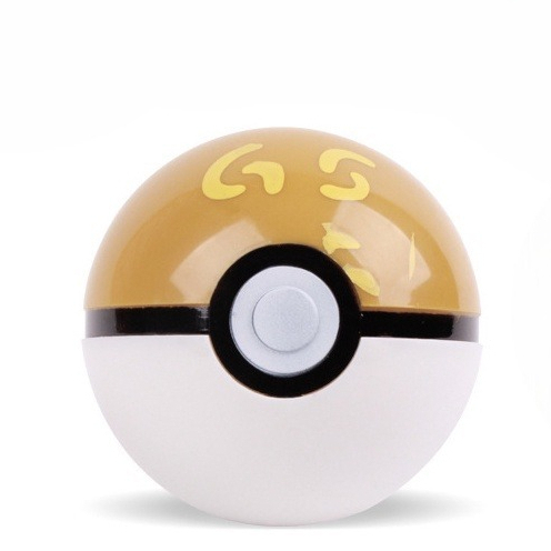 Pokebola Gold GS Ball com 1 Pokemon Dentro + 2 adesivos pokemon ...