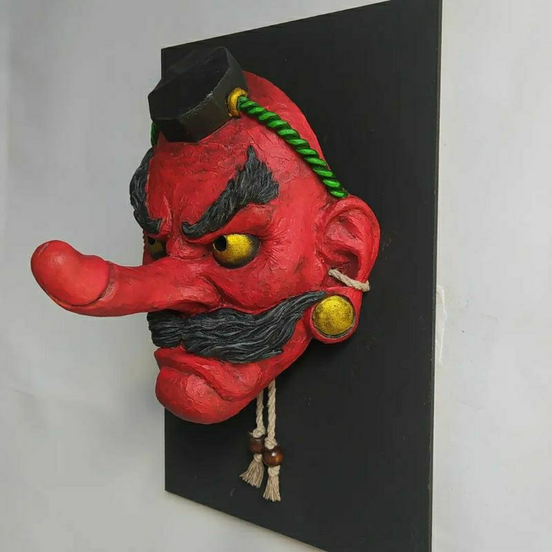 Tengu Shunga para DECORAÇÂO Escultura | Shopee Brasil