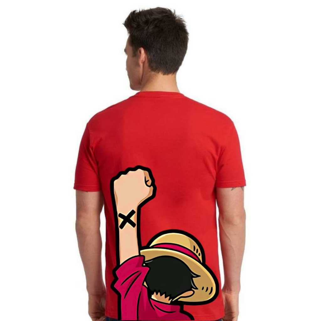 Camisa premium ONE PIECE LUFFY (100%Algodão) envio em 24h | Shopee Brasil