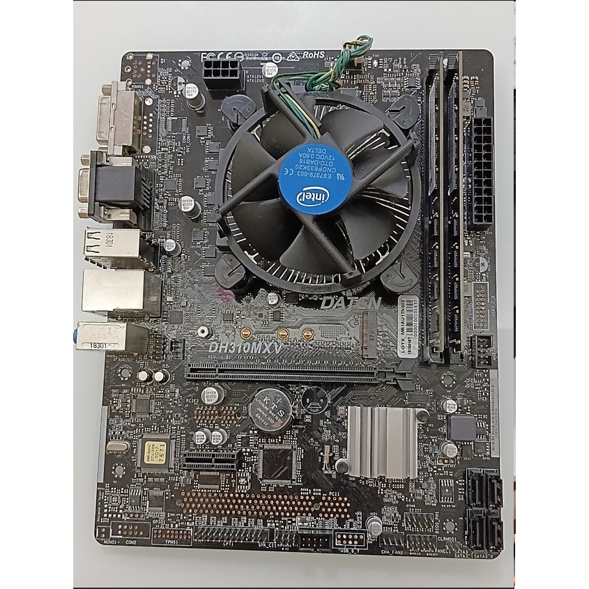 Kit Upgrade - Processador Intel Core I3 8350K + Placa-mãe Dh310mxv + 16 ...