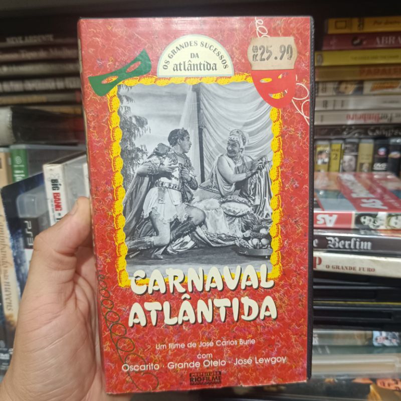 VHS Carnaval Atlântida | Shopee Brasil
