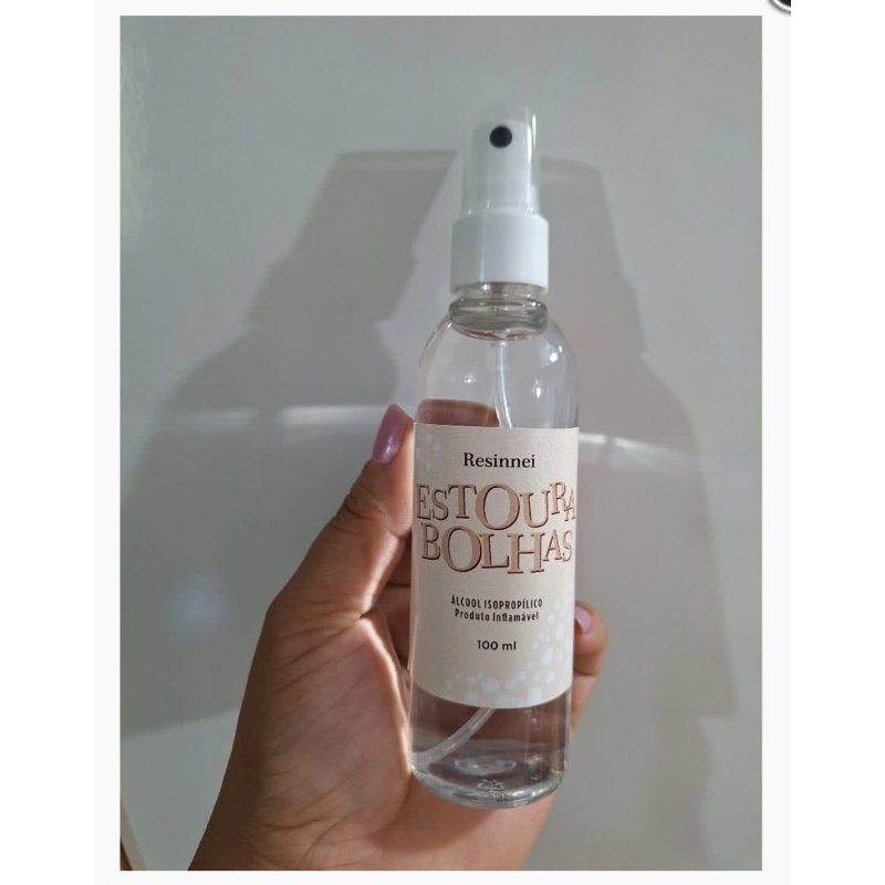 Estoura bolhas para resina 100ml | Shopee Brasil