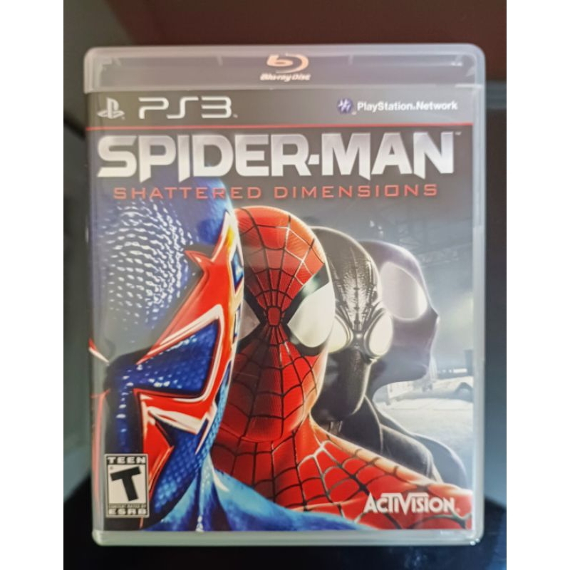 Jogo PS3 Spider Man Shattered Dimensions | Shopee Brasil