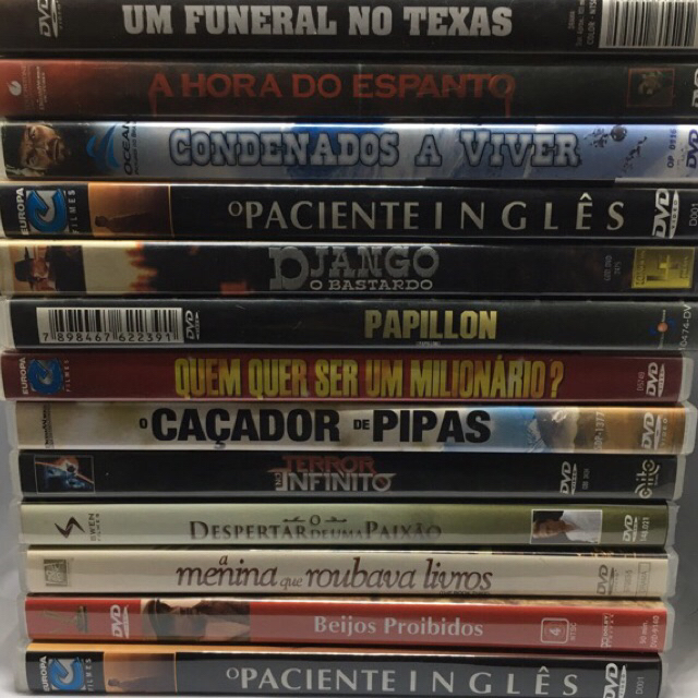 FILMES DE COLECIONADOR DVD’s RAROS E CONSERVADÍSSIMOS | Shopee Brasil