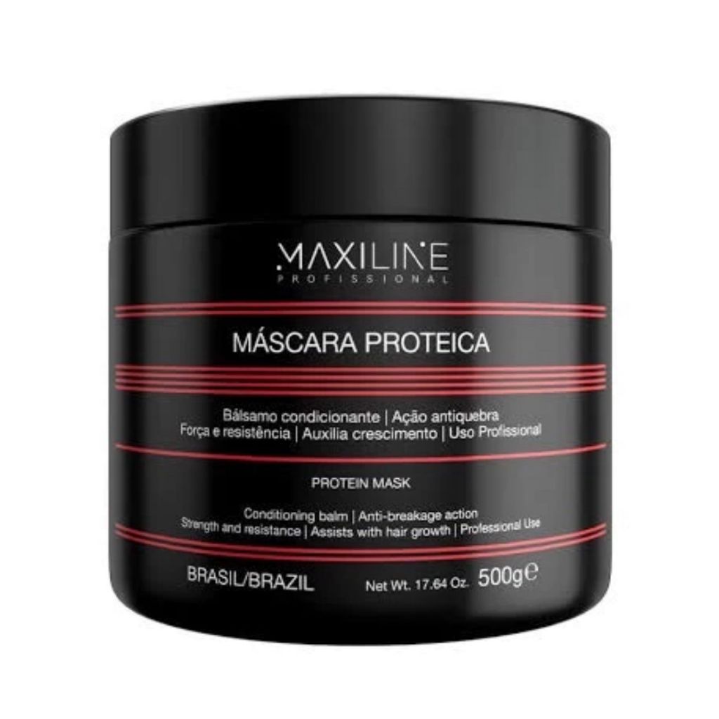 MASCARA PROTEICA MAXILINE 500G | Shopee Brasil