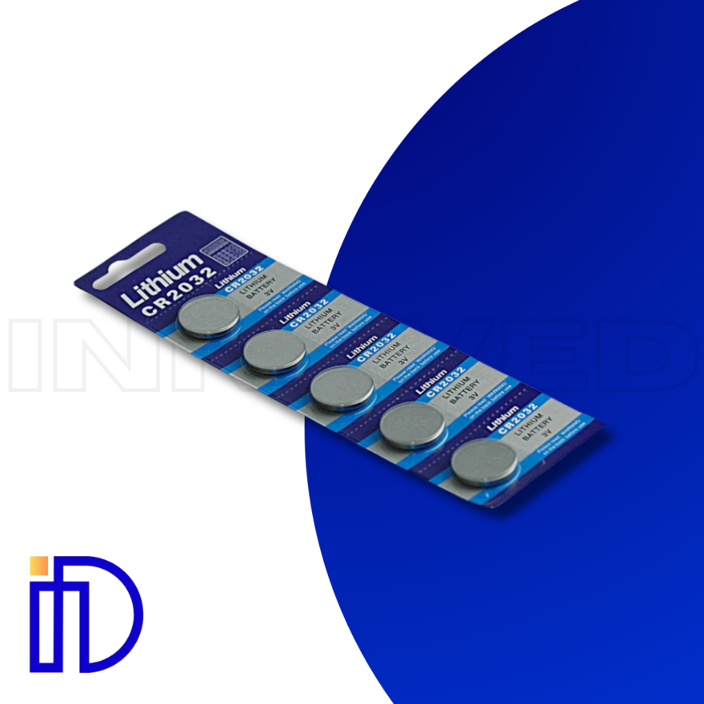 Bateria Pilha Redonda Lithium 3V CR2032 Cartela c/ 5 unidades | Shopee ...