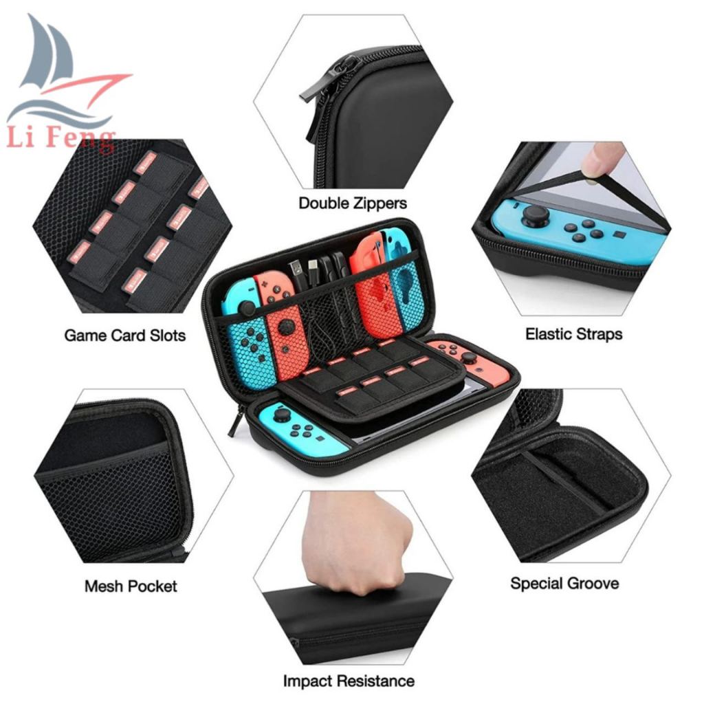 Nintendo switch with case store