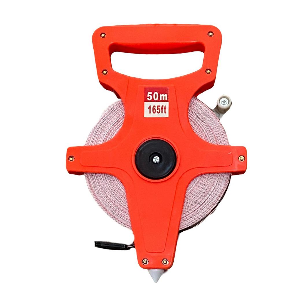 Trena De 50 Metros Fita De Fibra De Vidro Aberta 50m X 14mm | Shopee Brasil