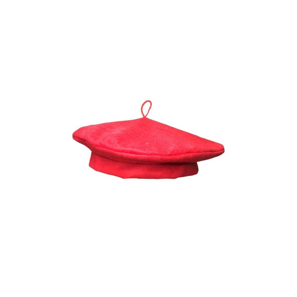 Boina Pintor Adulto / Feltro / Boina Francesa Fantasia | Shopee Brasil
