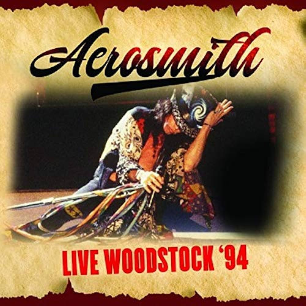 Aerosmith Live At Woodstock Festival 1994 Soundboard 2 Cds Shopee