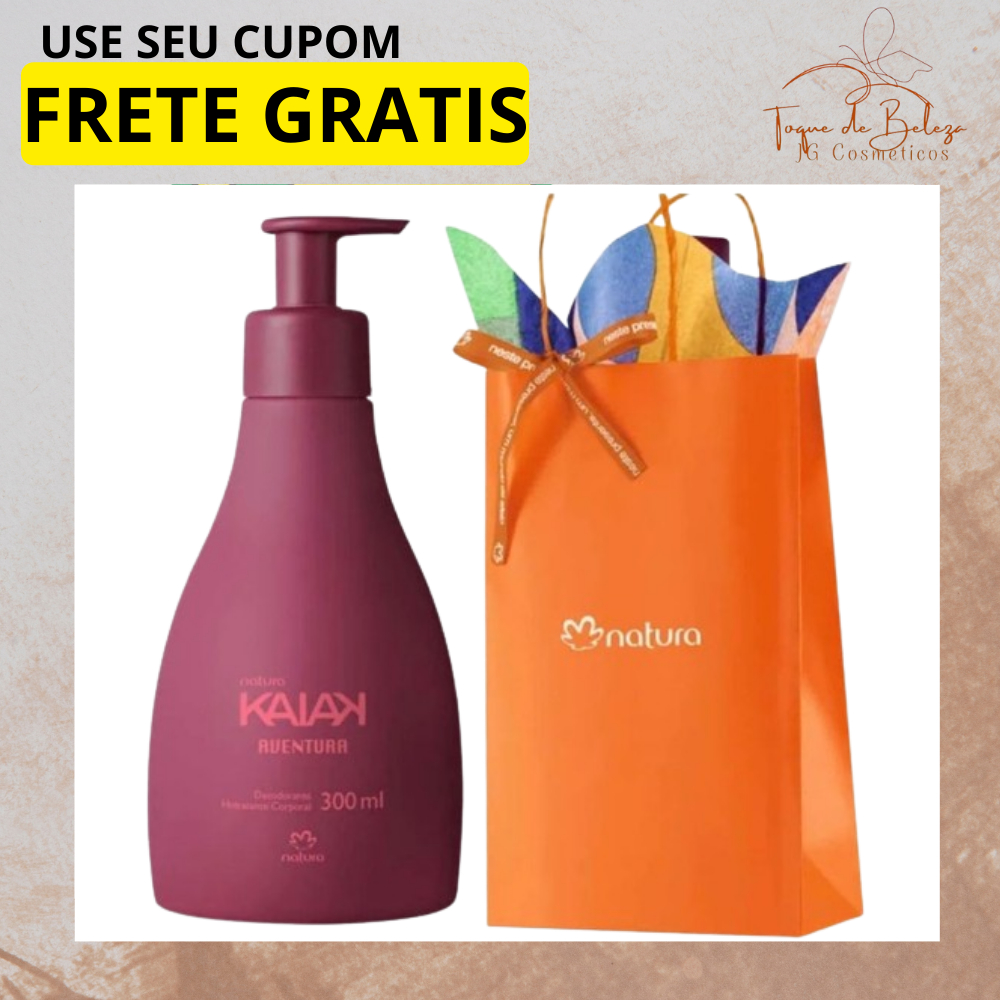 Outlet Natura Kaiak Aventura Hidratante Corporal 300ml | Shopee Brasil