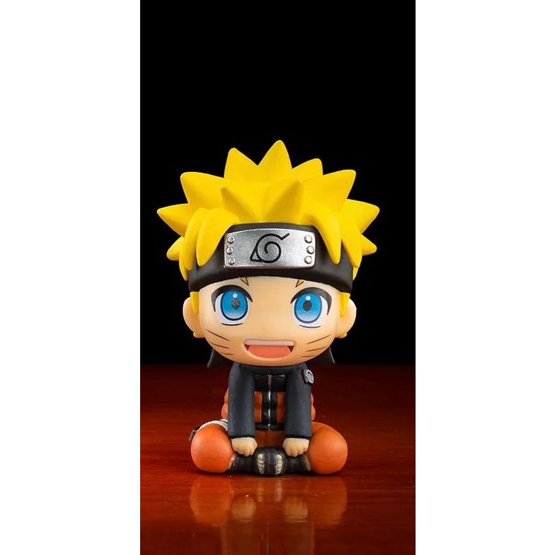 Mini Action Figure Naruto Uzumaki anime Naruto Shippuden kawaii sentado ...