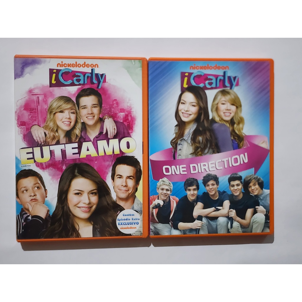 2 dvds icarly eu te amo / one direction originais | Shopee Brasil