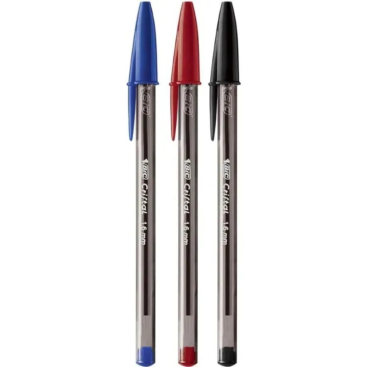 Caneta Esferográfica Bic Cristal Bold 1.6 mm | Shopee Brasil