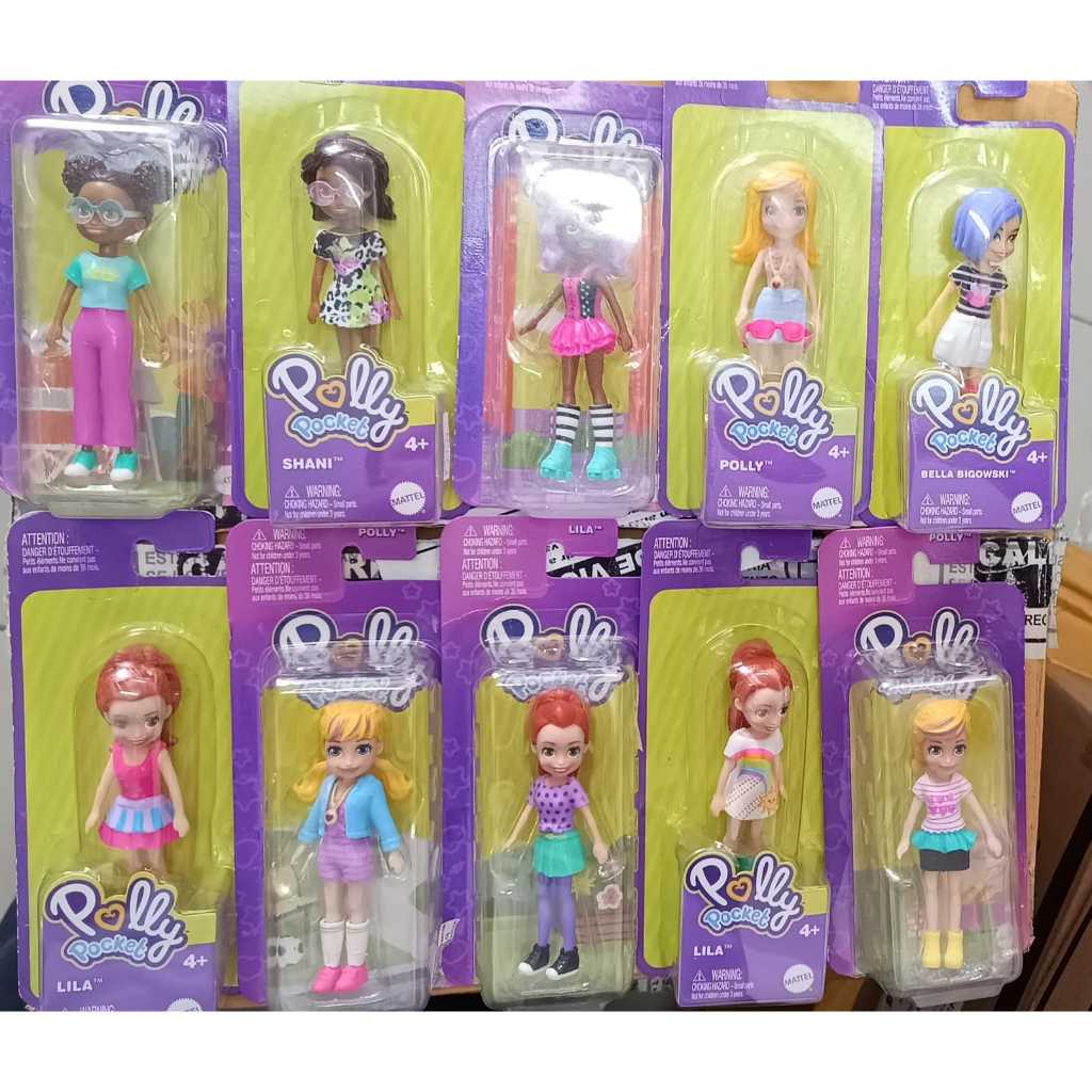 kit com 3 Bonecas Polly Diversas / Boneco Nicolas | Shopee Brasil