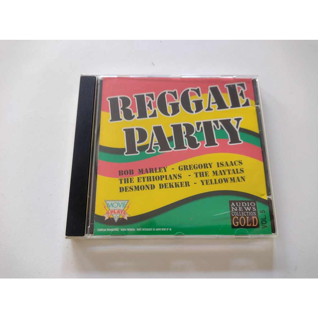 CD - Reggae Party - (Bob Marley, Gregory Isaacs) | Shopee Brasil