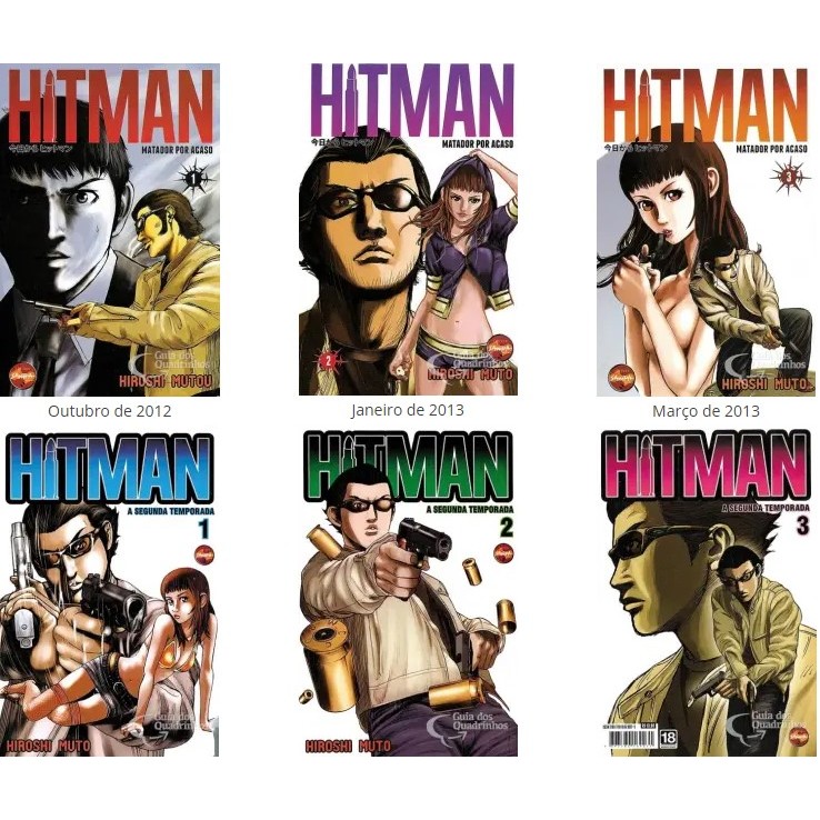 Coleção Mangá Hitman / Hiroshi Mutou | Shopee Brasil