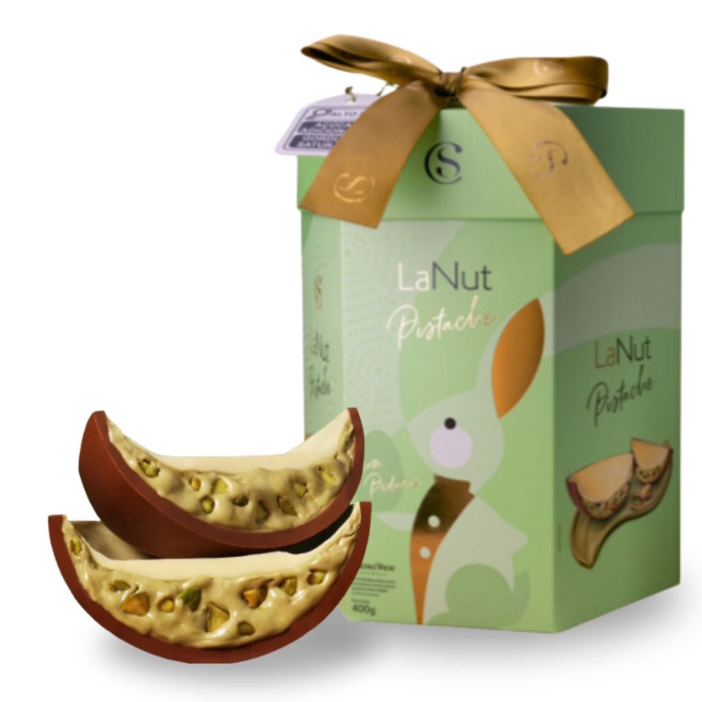 Ovo De Páscoa Lanut Pistache Cacau Show 400g | Shopee Brasil