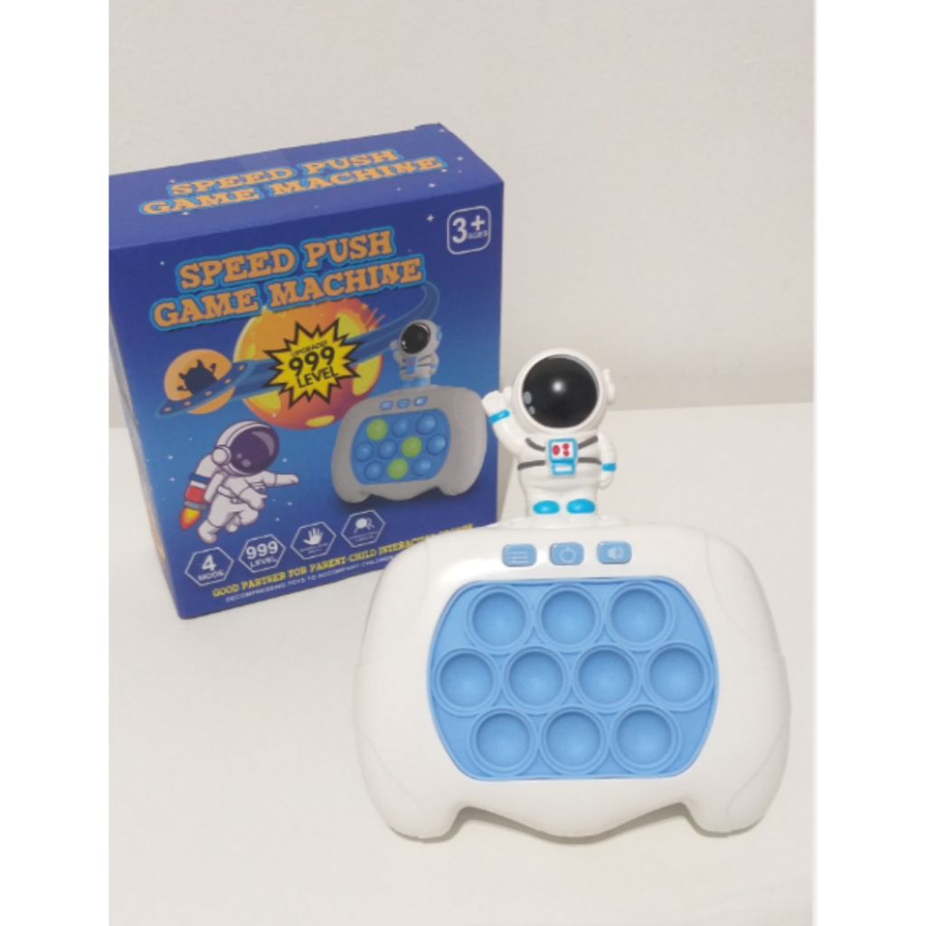 Jogo Popit Eletrônico Astronauta Brinquedo Anti Stress | Shopee Brasil