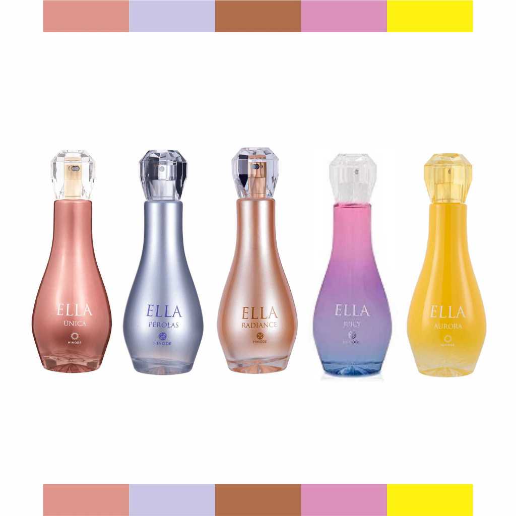 Ela Hinode Feminino Ella Perfume 100ml Única Radiance Juicy Pérolas Aurora | Shopee Brasil