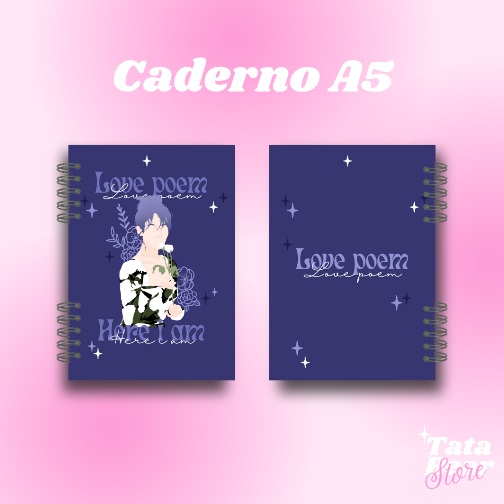 Caderno/ Bullet IU Love Poem | Shopee Brasil