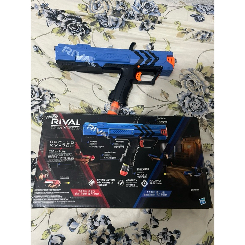 NERF Rival Apollo XV-700 (Azul) | Shopee Brasil