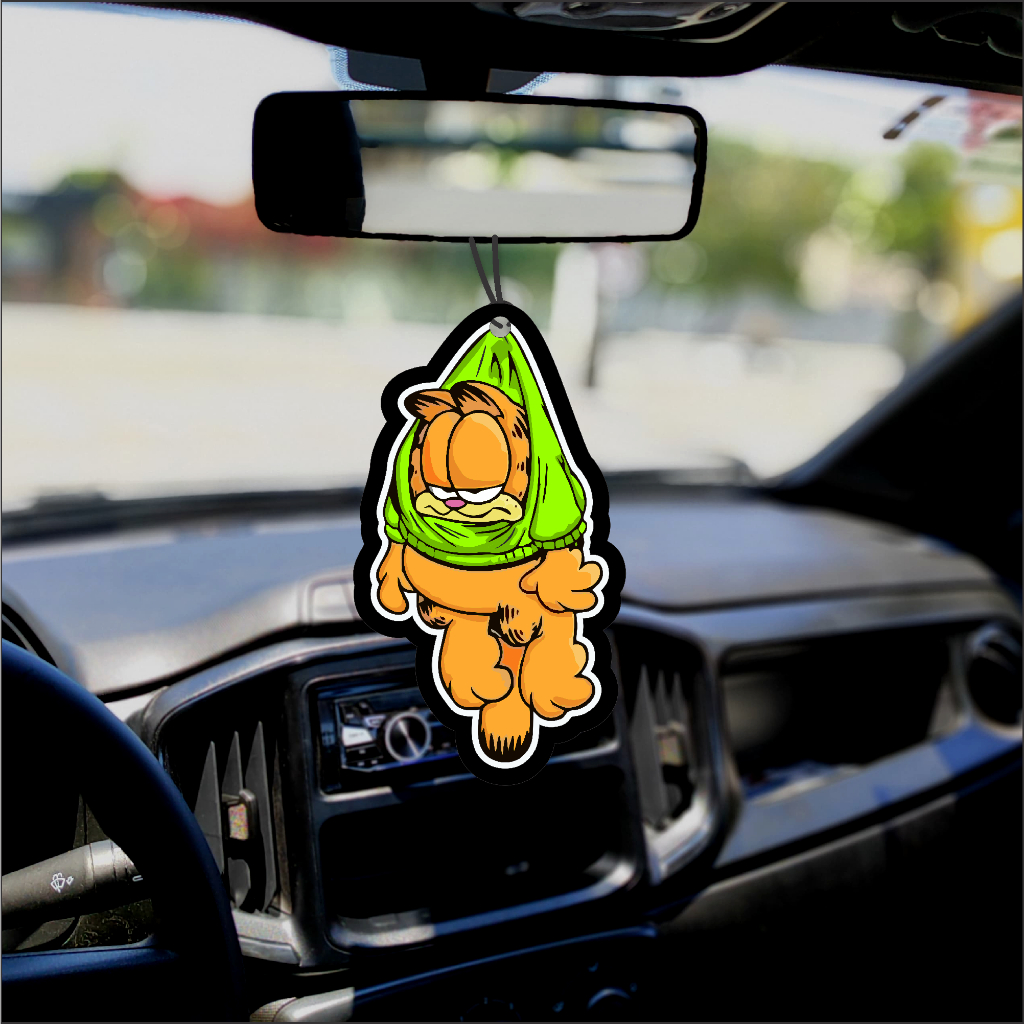 AROMATIZANTE AUTOMOTIVO ESTILO LITTLE TREES - DESENHO GARFIELD | Shopee ...